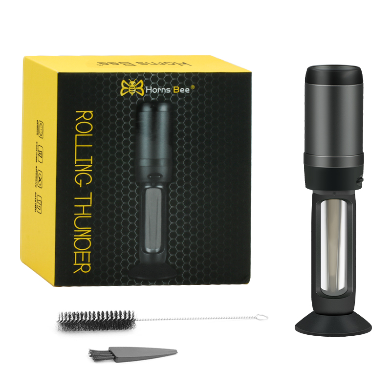 Cone Loader Electric Herb Grinder SY-1013GT Horns Bee Rolling Thunder